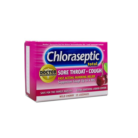 Chloraseptic Sore Throat 15 Lozenges Cherry Flavor – Pivotlb